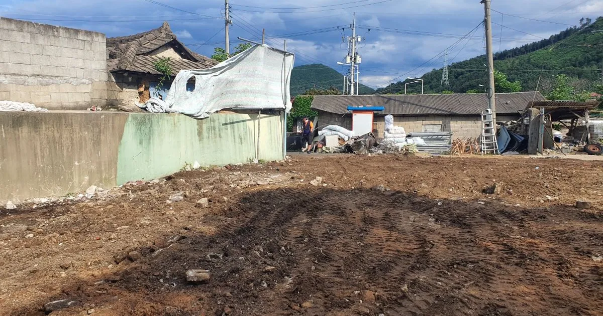 칠곡군 가산면 주택 완파철거 마무리 하였습니다 이길용 숨고 숨은고수