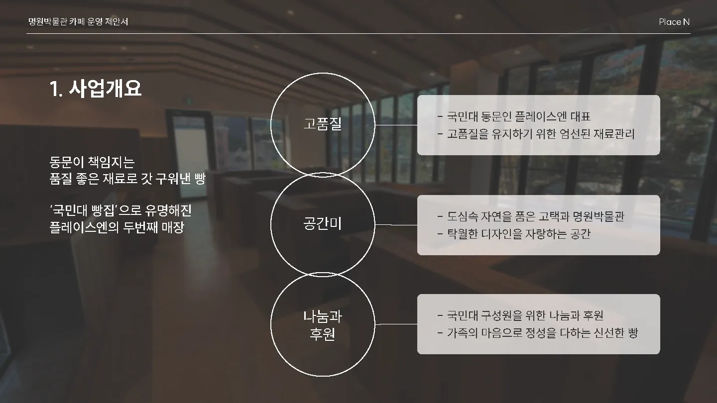 카페 입점 제안서 도다리 숨고 숨은고수