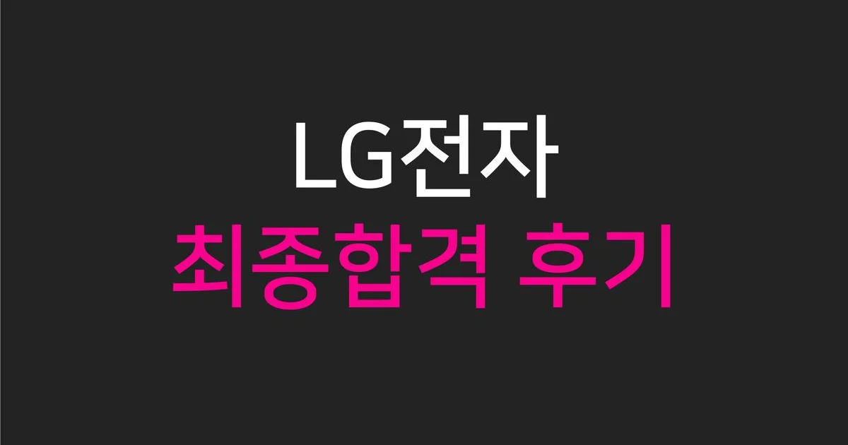 Lg전자 대졸 공채 최종합격 자소서 첨삭 ⭐합격률 높은 대기업 현직자의 자기소개서 첨삭 서비스⭐ 숨고 숨은고수