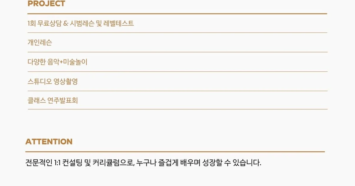 레슨 전반 커리큘럼 이체라 숨고 숨은고수