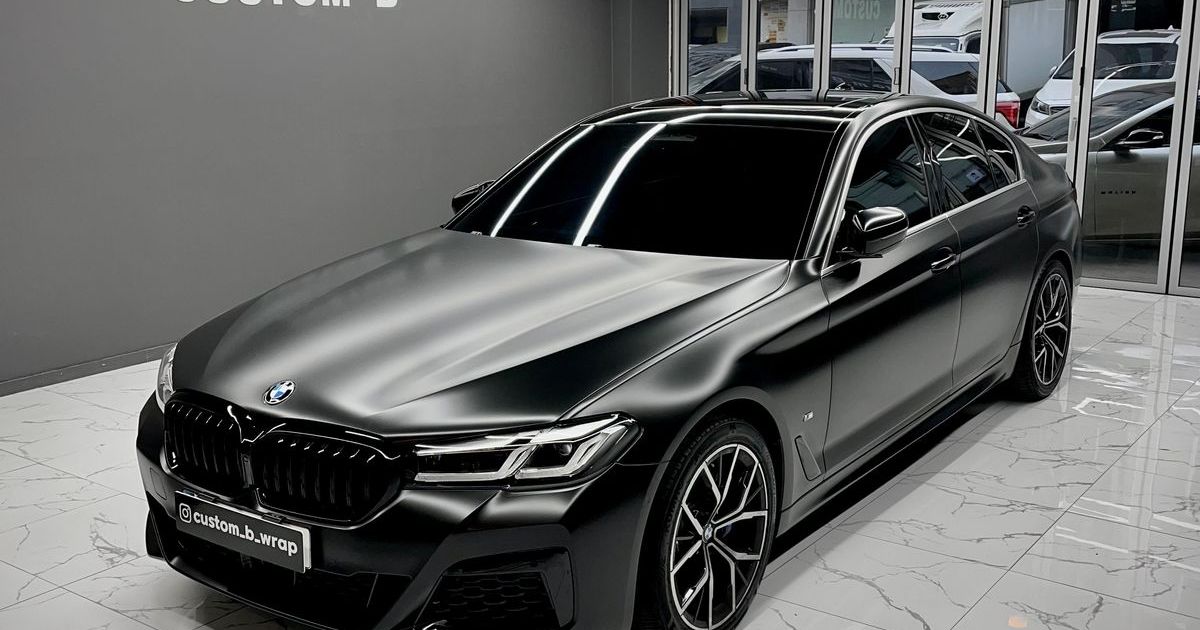5시리즈 M540i 전체랩핑 Custom B 커스텀 비 숨고 숨은고수