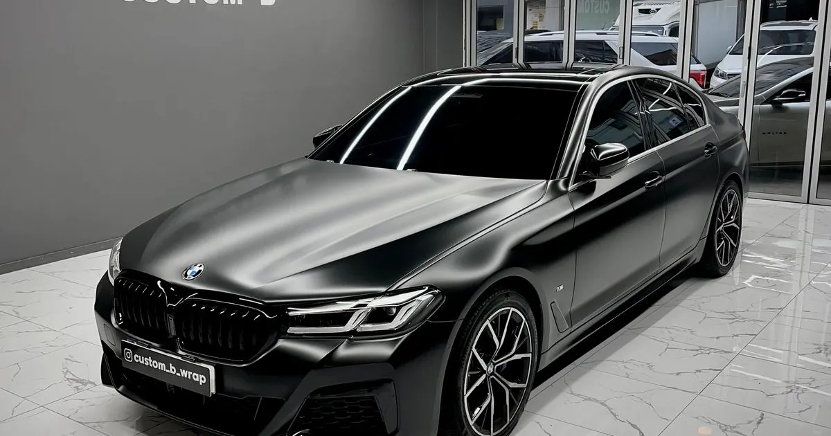 5시리즈 m540i 전체랩핑 / Custom B (커스텀 비) - 숨고, 숨은고수