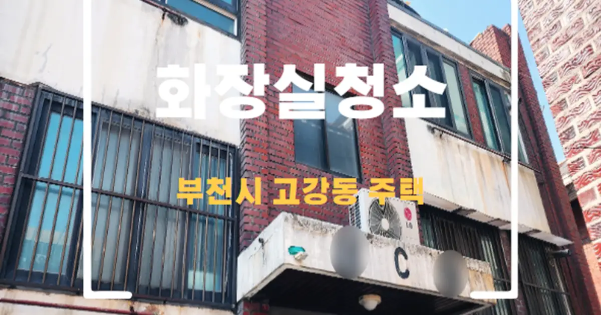 부천시 고강동 화장실청소 리프레싱 클린 숨고 숨은고수