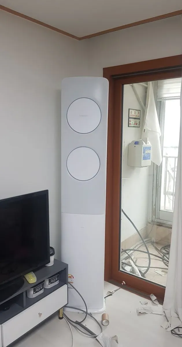 투인원벽걸이 설치과정 빵빵시스템 에어컨 숨고 숨은고수