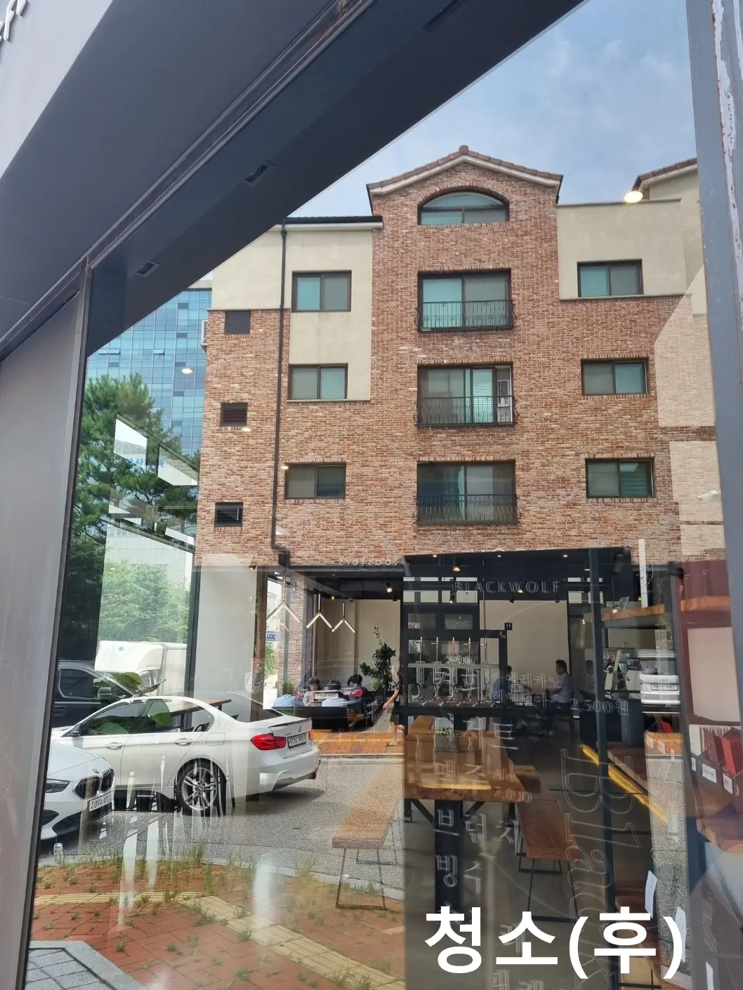 상가유리창청소카페 푸르다초롱 숨고 숨은고수