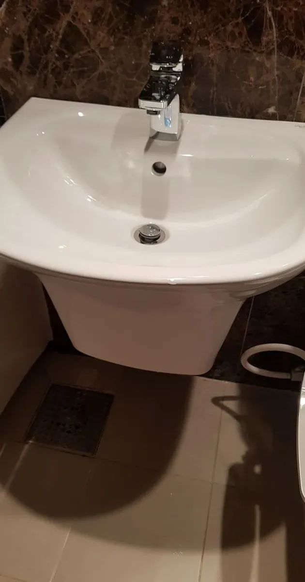 세면기 교체세면기원홀수전폽업 트랩일체형 최영철 숨고 숨은고수