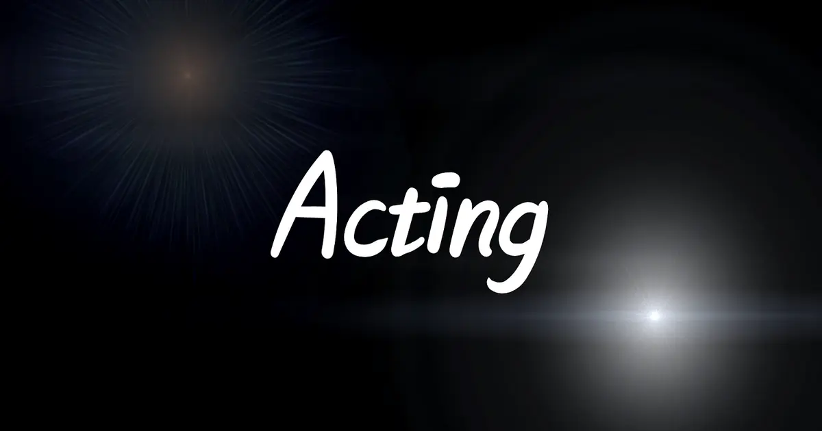 Acting Class Shin 신민수 숨고 숨은고수