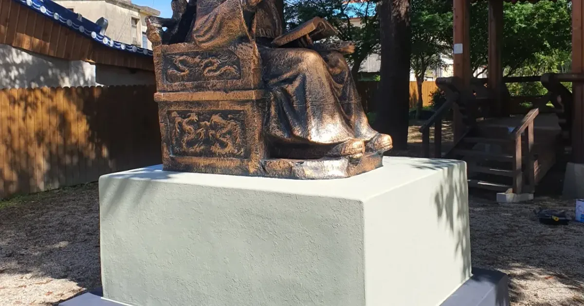 학교 동상 색칠하기 아트홀릭 벽화전문송제민 숨고 숨은고수