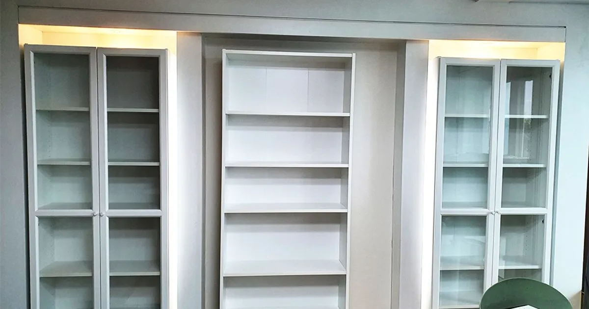 이케아 빌리 옥스베리 책장 진열장 조립 강승철 숨고 숨은고수