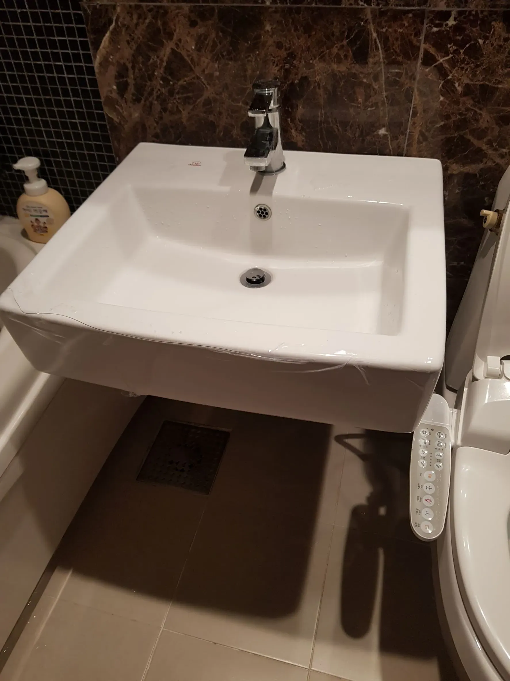 세면기 교체세면기원홀수전폽업 트랩일체형 최영철 숨고 숨은고수