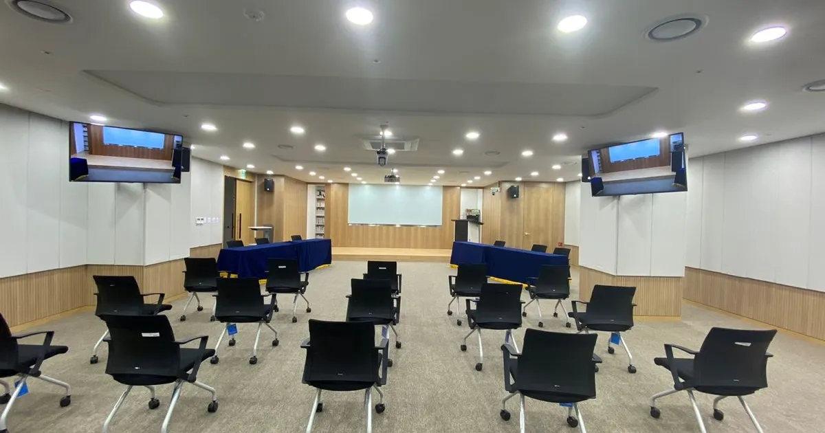 교육장 음향영상시공사례 대림에이브이엘 시공팀 숨고 숨은고수