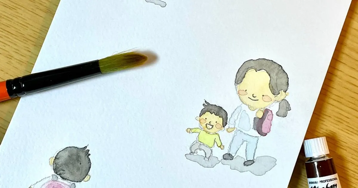 일본인 엄마의 손그림 육아일기 Kakegawa Motomi 숨고 숨은고수