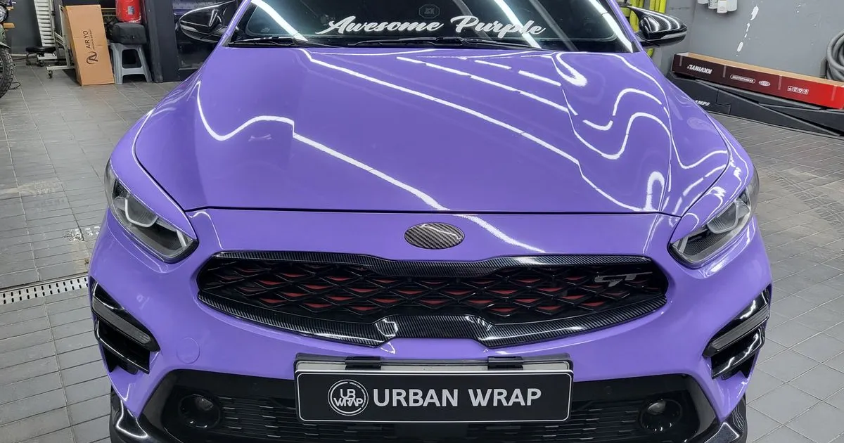 K3 GT 전체랩핑 고광택PET / 어반랩 (URBAN WRAP) - 숨고, 숨은고수