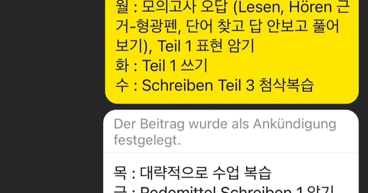 성인 독일어 B1 족집게 과외 김가은 숨고 숨은고수