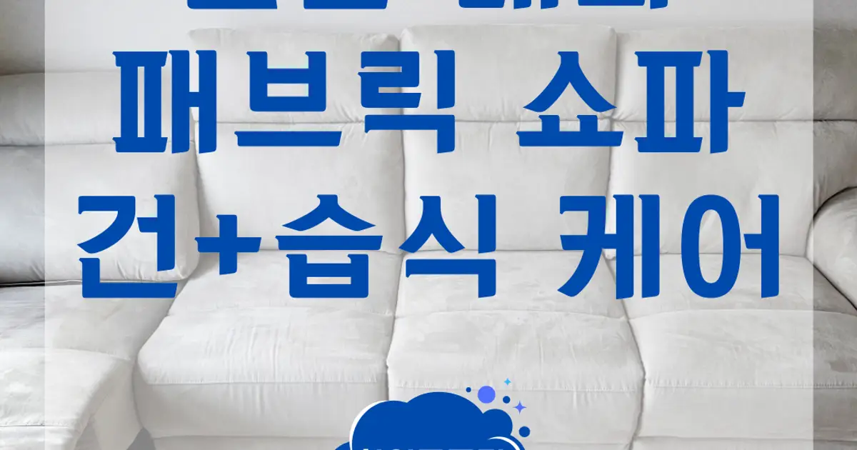 일산 대화 패브릭 쇼파 건습식 케어 쇼파 매트리스 최우수 고수⭐️ 화이트클린 숨고 숨은고수