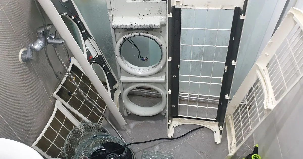 구로 소재 가정집 에어컨청소 아이토스 숨고 숨은고수