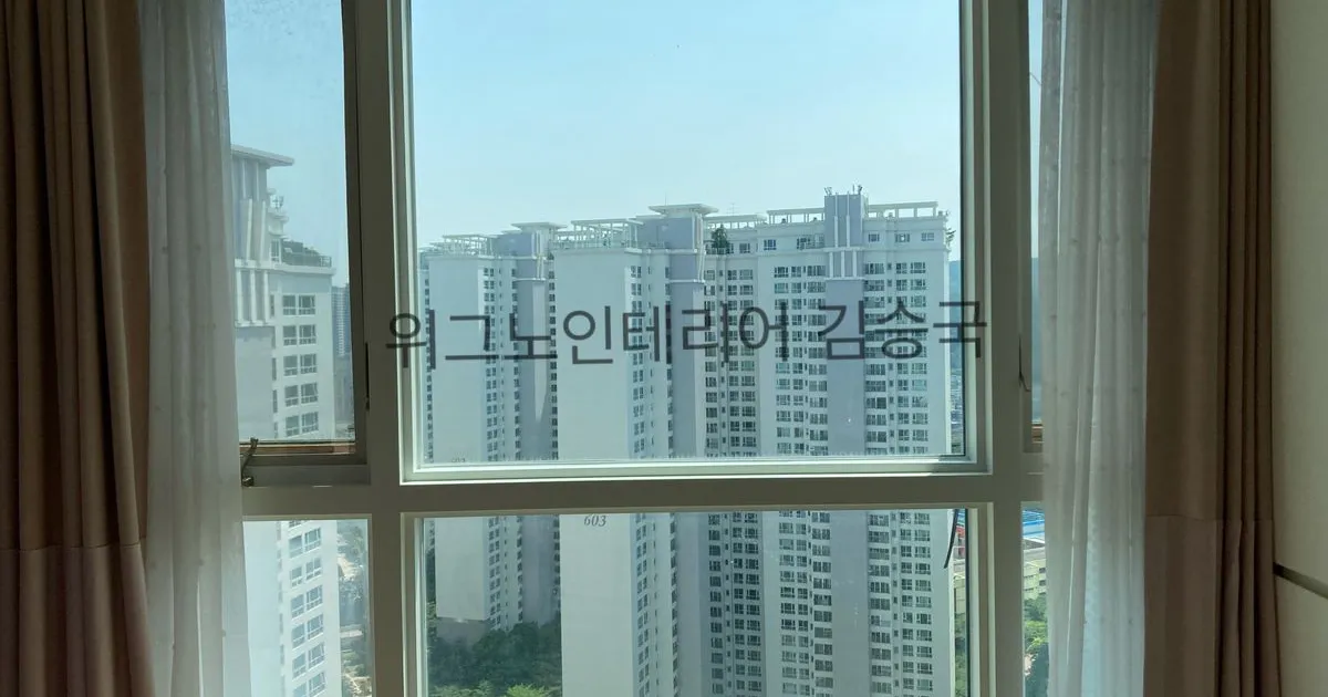 분당파크뷰 시스템샤시 붙박이장 크림화이트 필름 시공 위그노 김승국 숨고 숨은고수