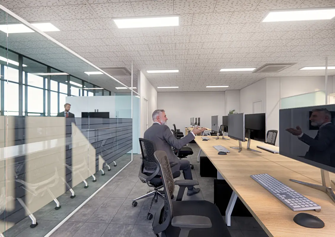 사무실 35평 공간 인테리어 디자인 설계 3D / 인테리어디자이너_안정모 - 숨고, 숨은고수