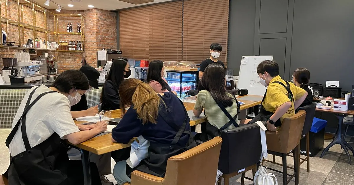 청춘너나들이 실전스킬클래스 바리스타 세러데이커피 숨고 숨은고수
