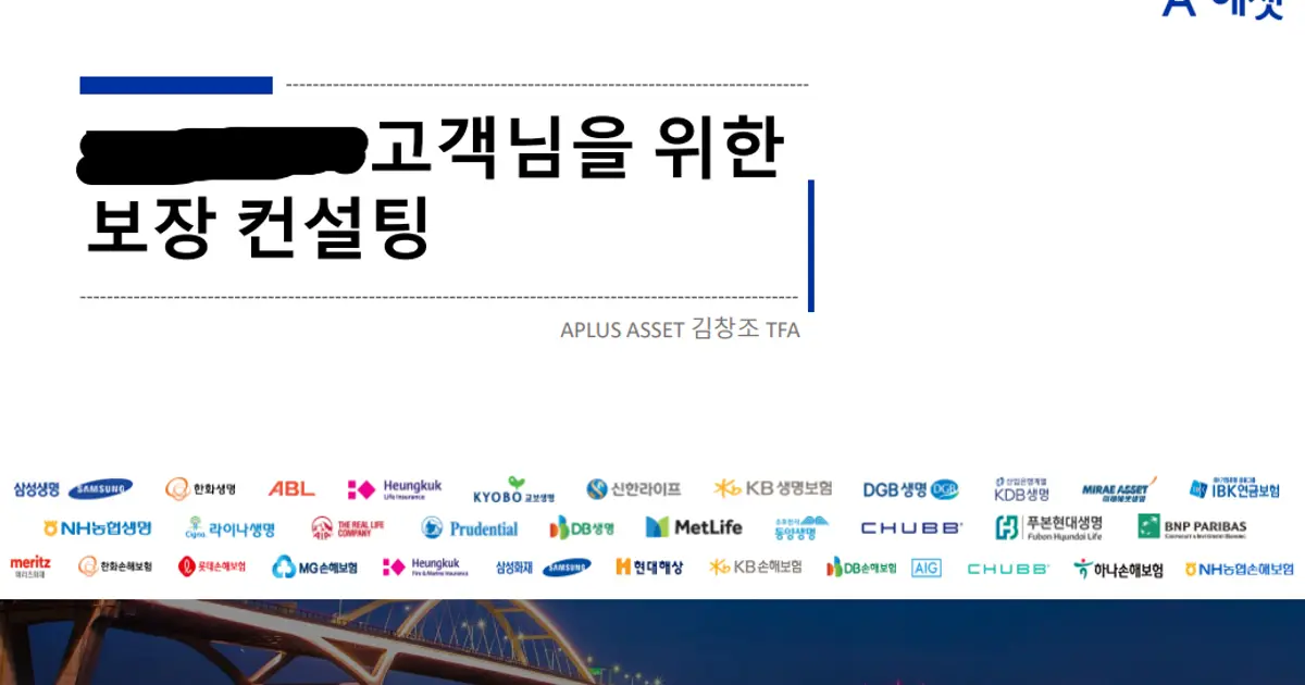 고객상담자료예시 창조적 보험 숨고 숨은고수