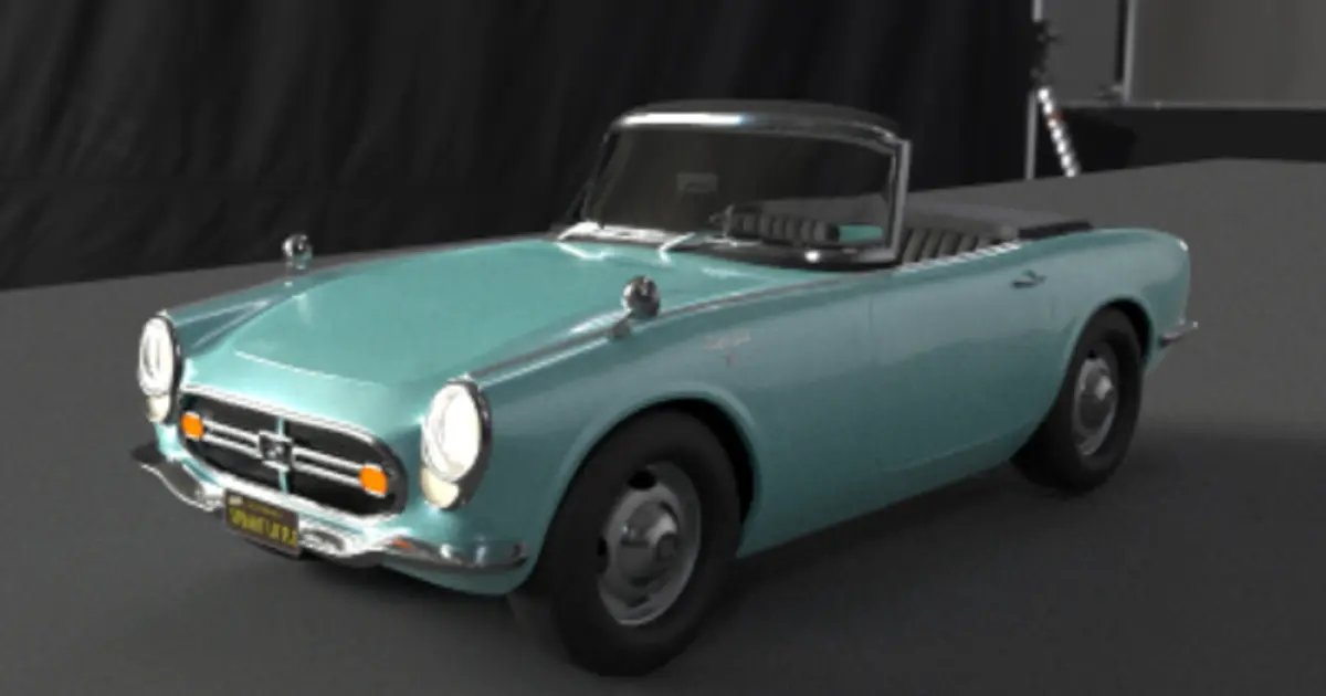 honda_s800 modeling / 김지현 - 숨고, 숨은고수