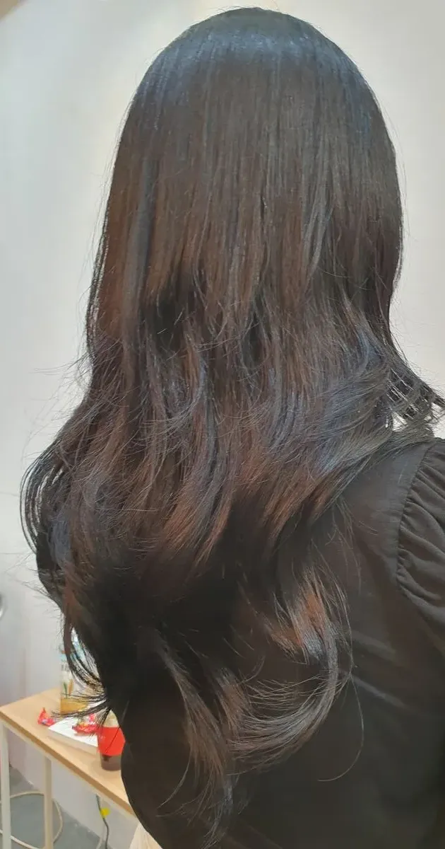 레이어드컷디자인열펌 찾았다헤어닥터 숨고 숨은고수