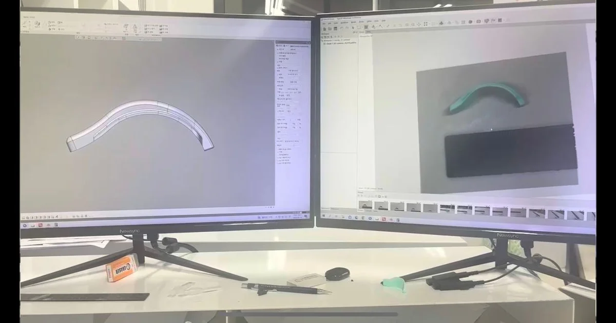 제품 3d Scan Based 역설계 송윤근 숨고 숨은고수