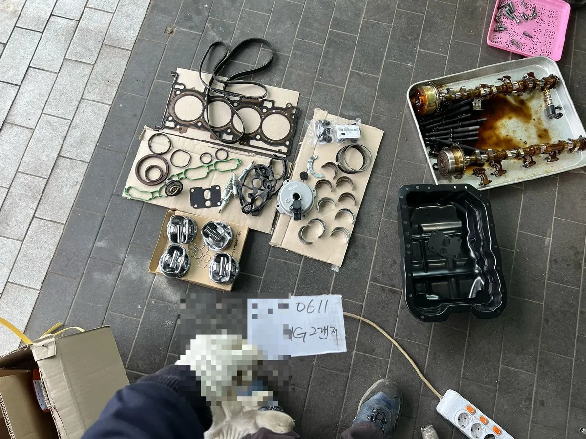 그랜저 HG 2.4 GDI 엔진보링 / 카플러스NGB - 숨고, 숨은고수