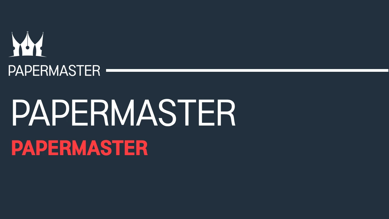 강의자료 / [PPT]PaperMaster - 숨고, 숨은고수