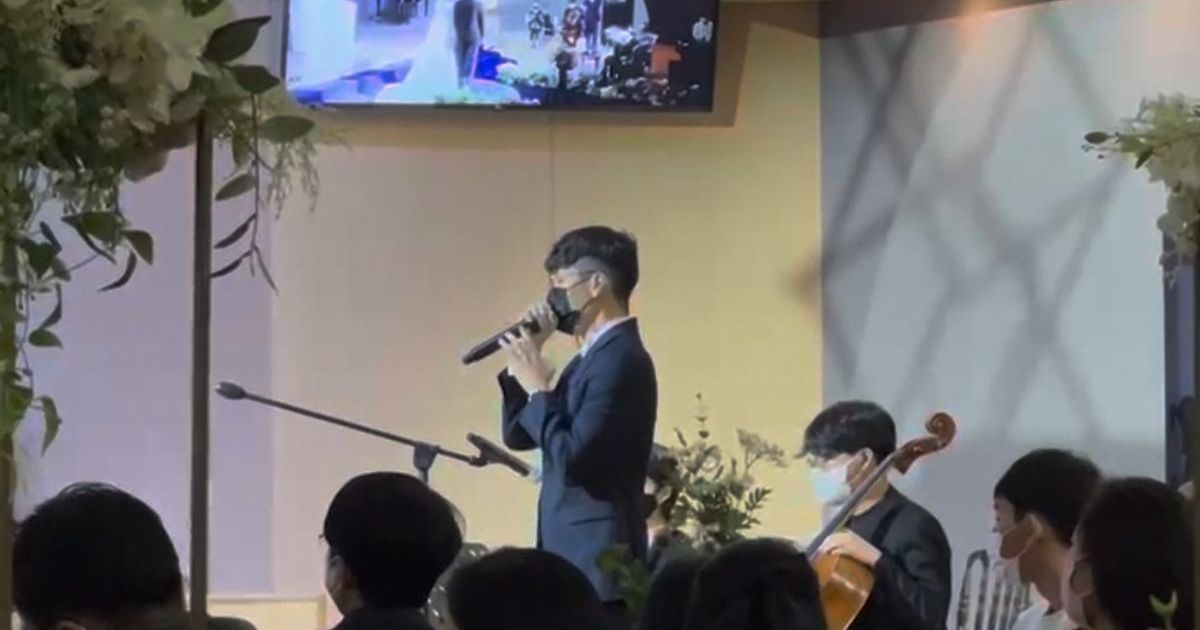 아름다운 축가를 불러드립니다 이성진 숨고 숨은고수