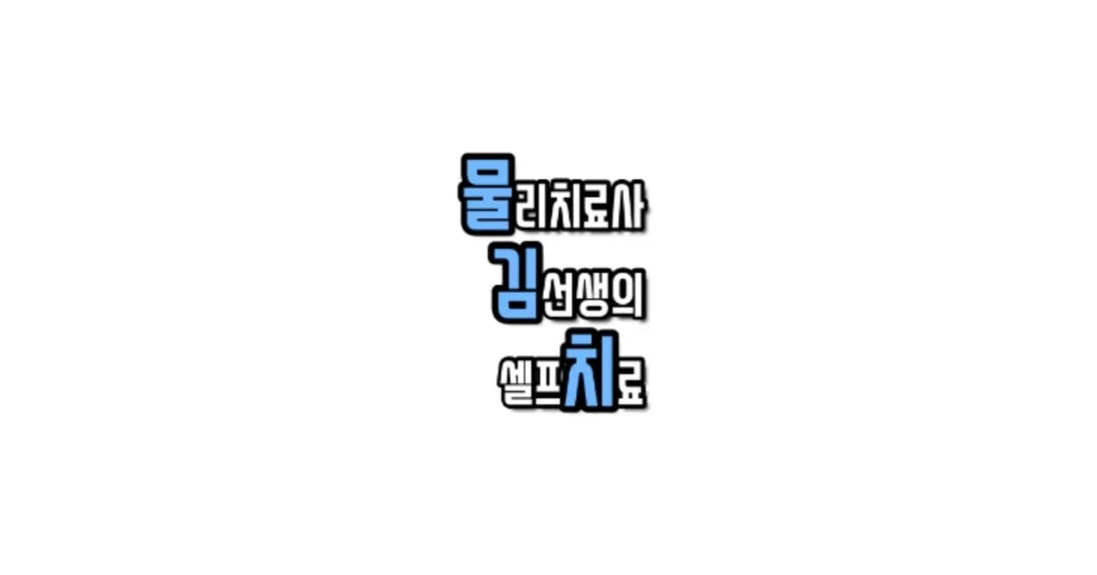 재활운동 전후비교 김승연 숨고 숨은고수