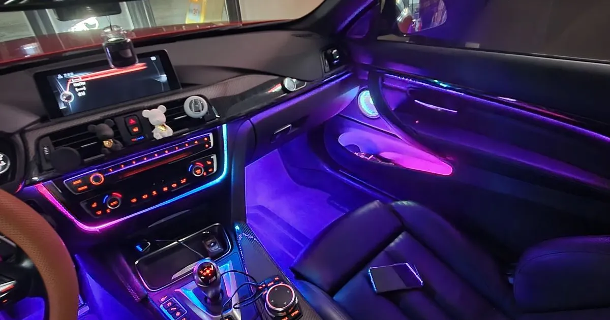 Bmw F바디 4시리즈 컨버터블 엠비언트라이트 최형준 숨고 숨은고수