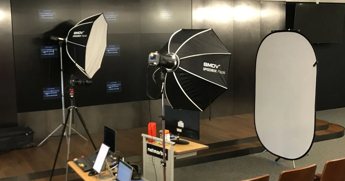 넷마블 사원증 촬영 / Jin'Studio - 숨고, 숨은고수