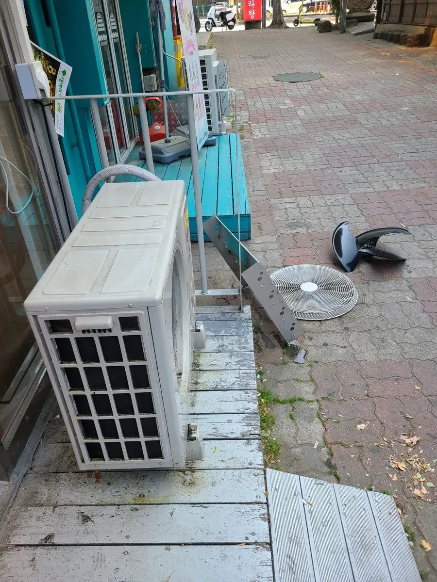 오염심한 실외기 청소 장주석 숨고 숨은고수