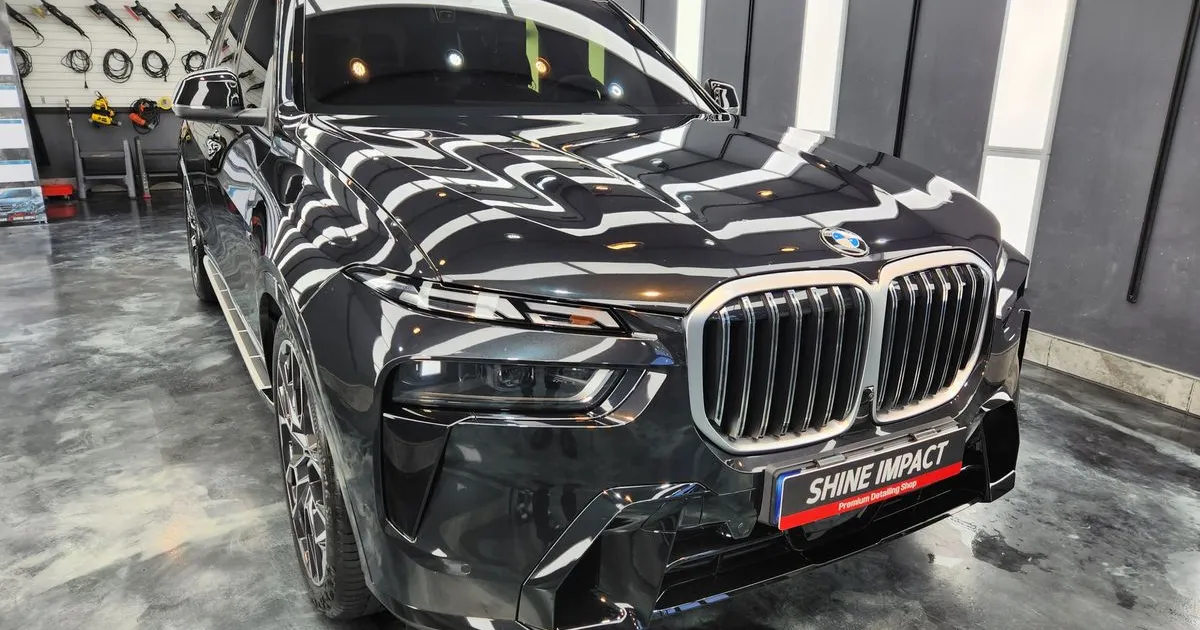 Bmw X7 프론트ppf랩핑 가죽코팅 유리막코팅 샤인임팩트 숨고 숨은고수