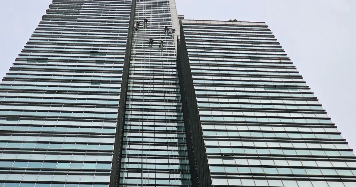 고층 빌딩 전세대 유리코킹 K코킹 숨고 숨은고수