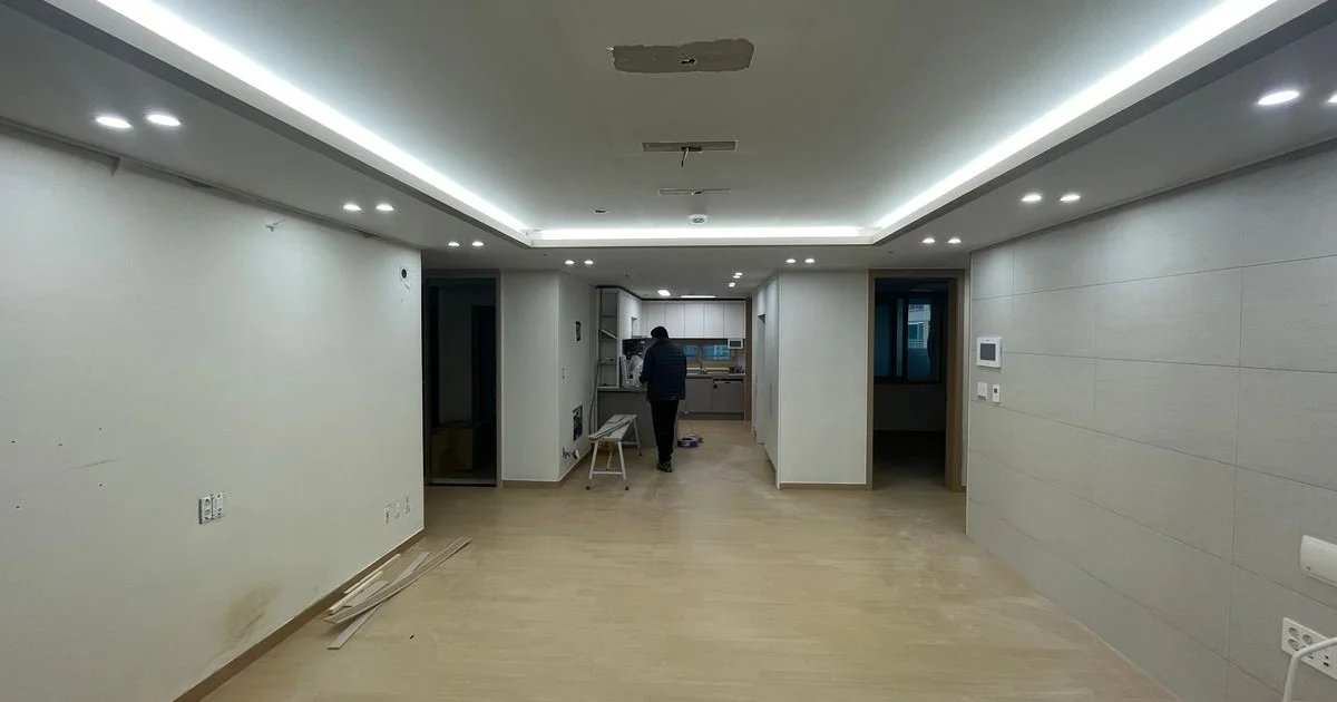 우물천정 및 전등 추가 교체작업 Talent 숨고 숨은고수