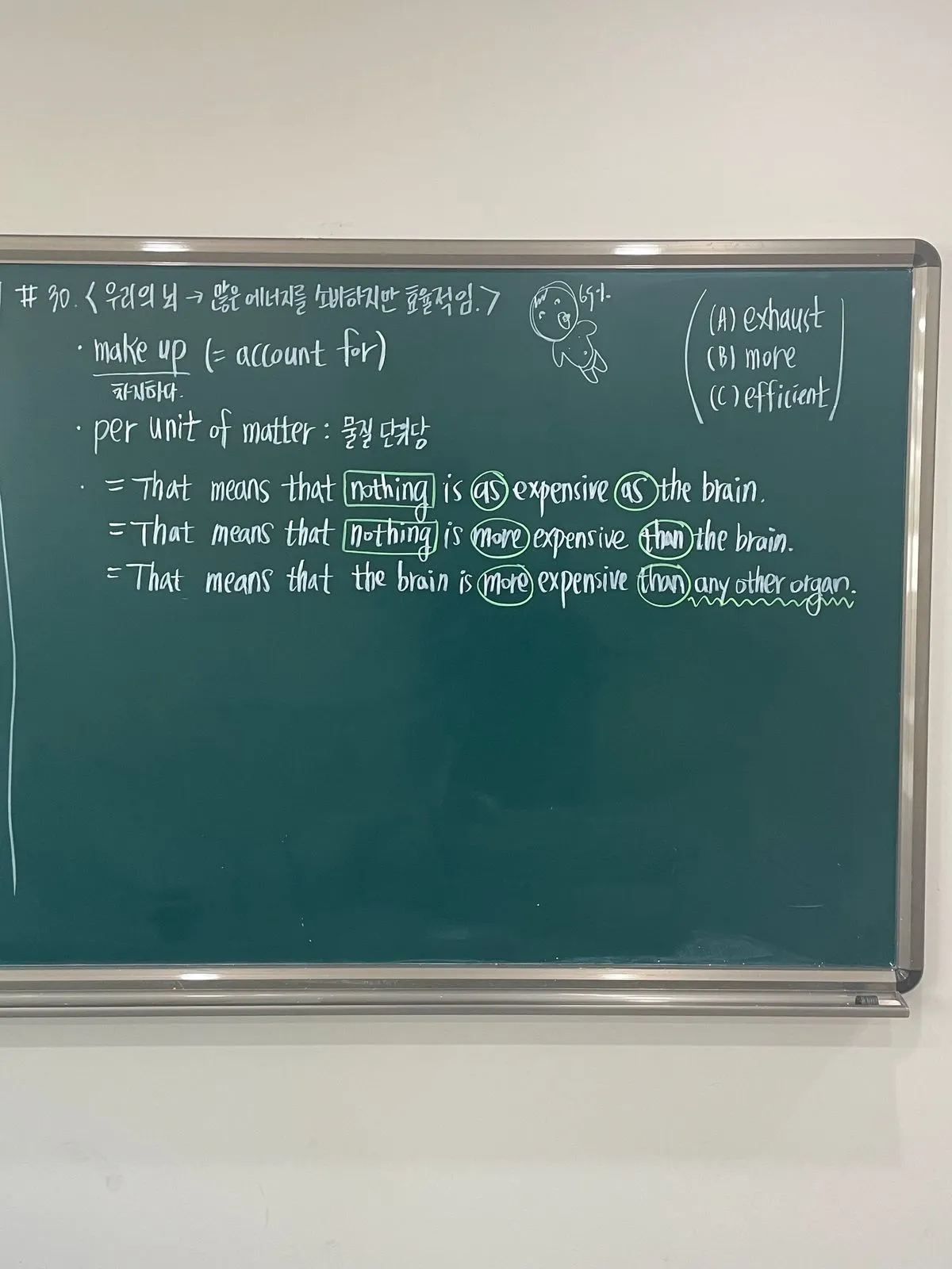학원 판서 수업자료 박지원 숨고 숨은고수