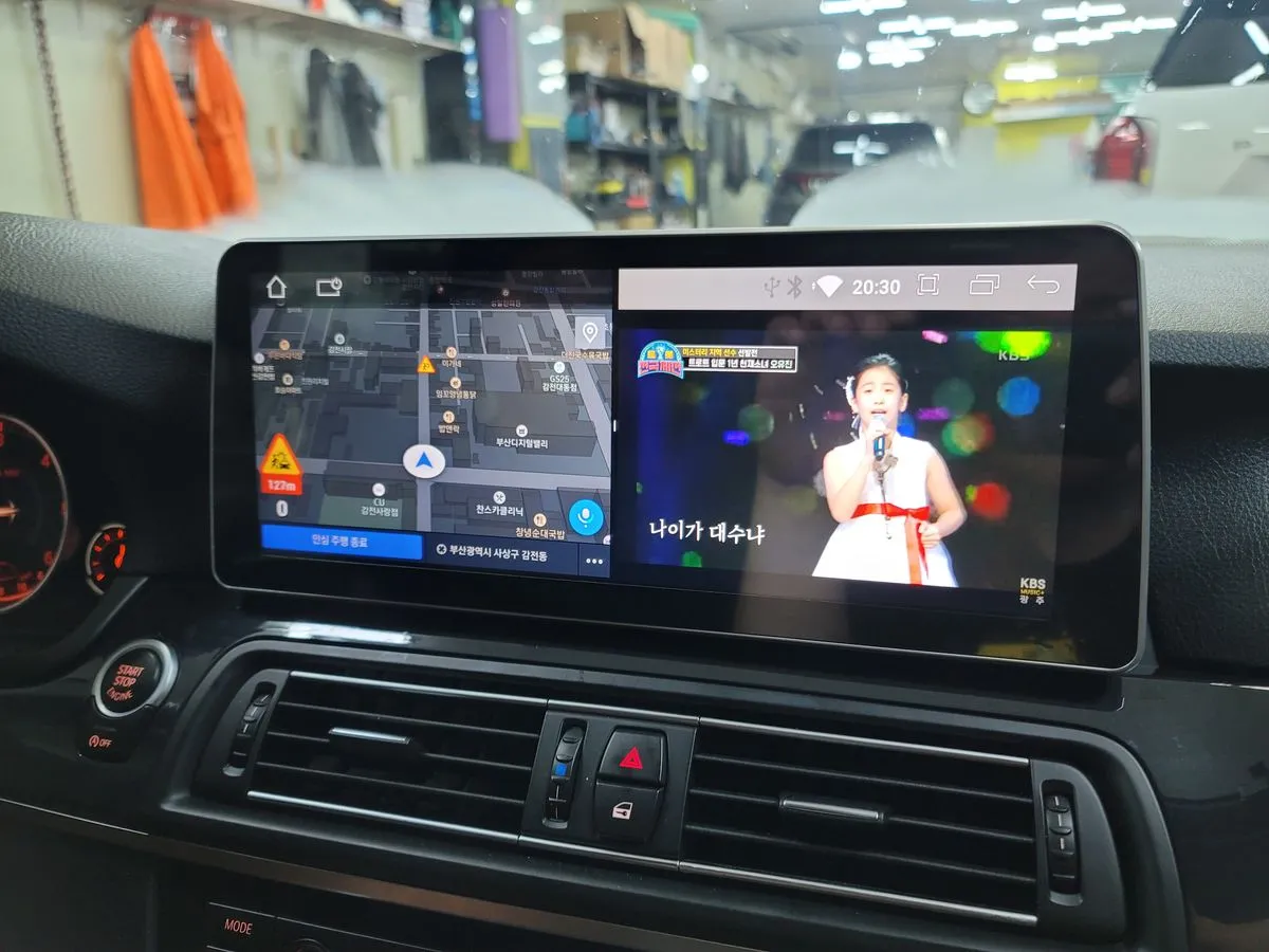 Bmw F10 123인치 대화면 안드로이드 올인원장착 Topnoex 탑녹스 멀티 자동차 용품점 숨고 숨은고수