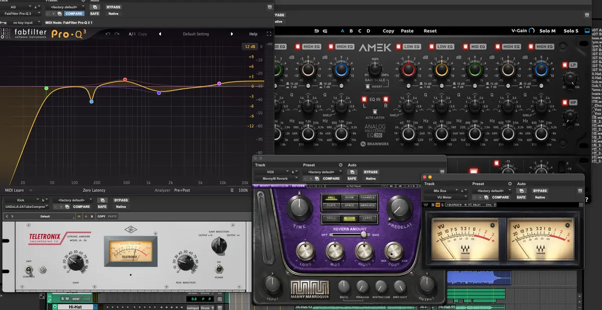 ProTools 작업 / 김흰덕 - 숨고, 숨은고수