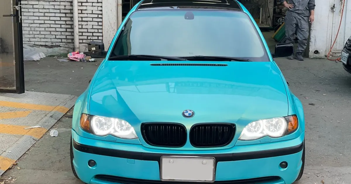 Bmw E46 3시리즈 네온아이스블루 이창규 숨고 숨은고수