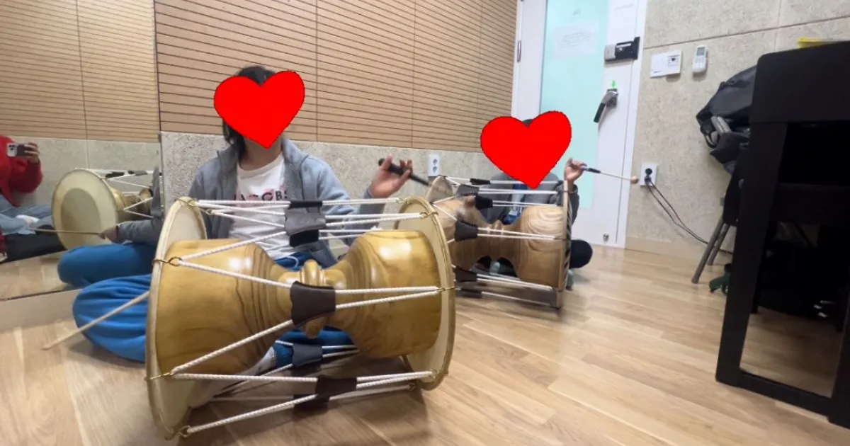 사물놀이 장단 수업 취미반방문 이효정 숨고 숨은고수