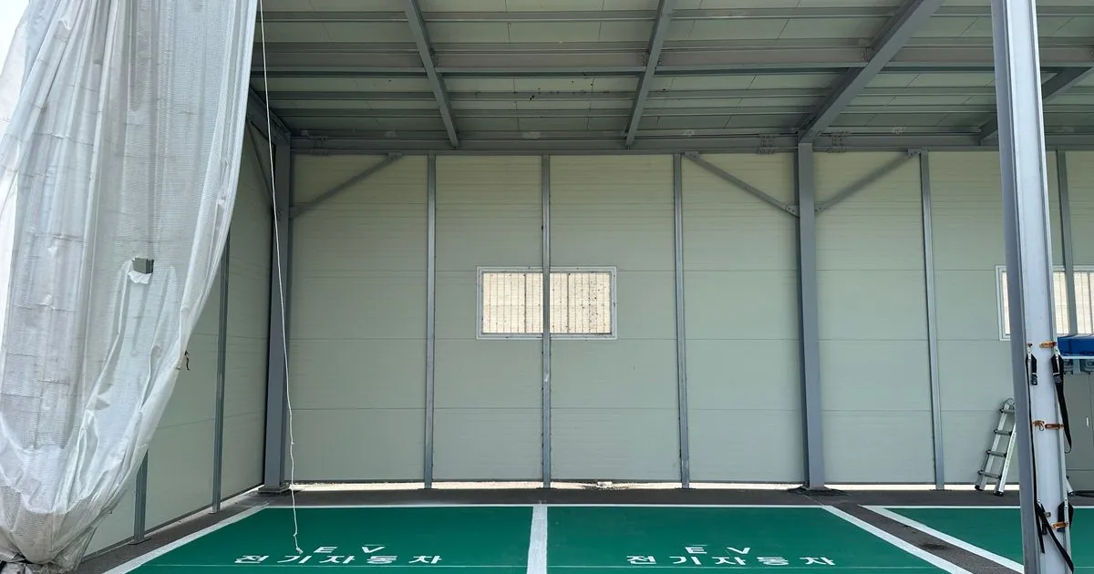 Ev 전기자동차전용 주차라인도색 선진안전건설 숨고 숨은고수