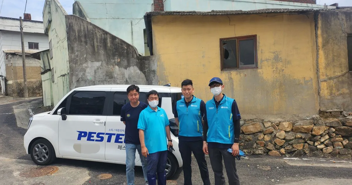 한국방역협회 2차 봉사활동 벌레잡는총각들 Pestec 숨고 숨은고수