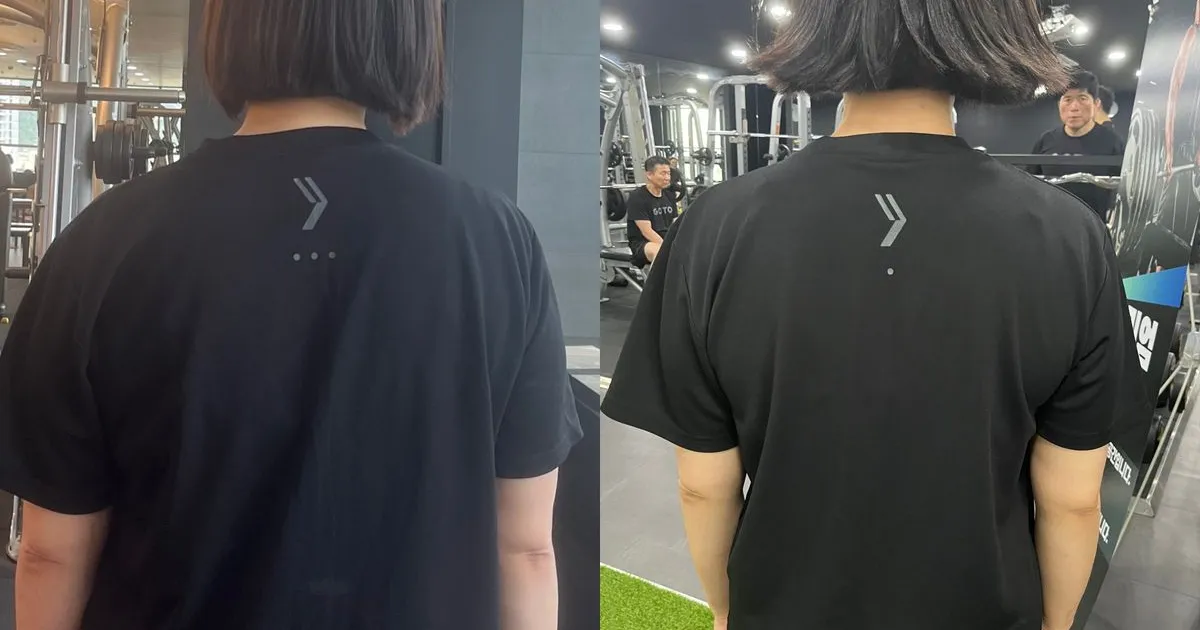 Pt체형교정 비포애프터🔥 헬스보이짐 신봉점 숨고 숨은고수