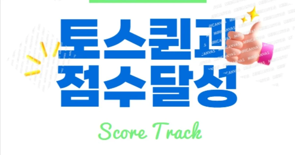토스퀸과 점수달성 토익스피킹 1위 토스퀸 숨고 숨은고수