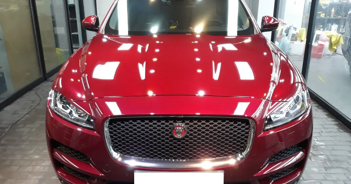 재규어 F Pace 실내클리닝 및 광택 유리막코팅 시공 세차처럼 숨고 숨은고수