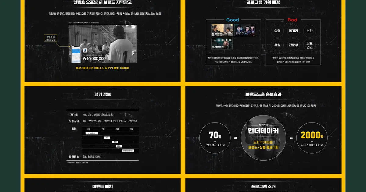 투자제안 And 프로그램 소개 피피티사냥꾼 숨고 숨은고수