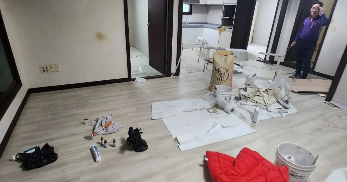 여주 작업현장입니다 올케어 화재누수복구 숨고 숨은고수