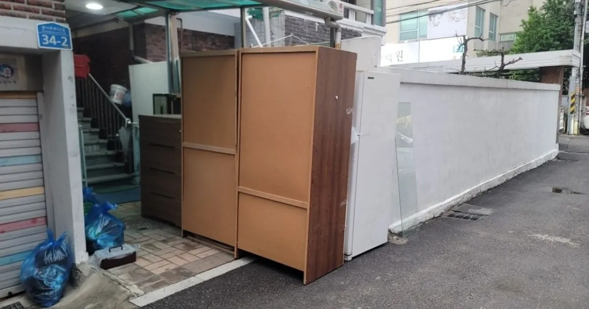 가구폐기 구의동 가구 폐기 작업다녀왔습니다 가이남가구 가전 이동해 주는 남자 숨고 숨은고수